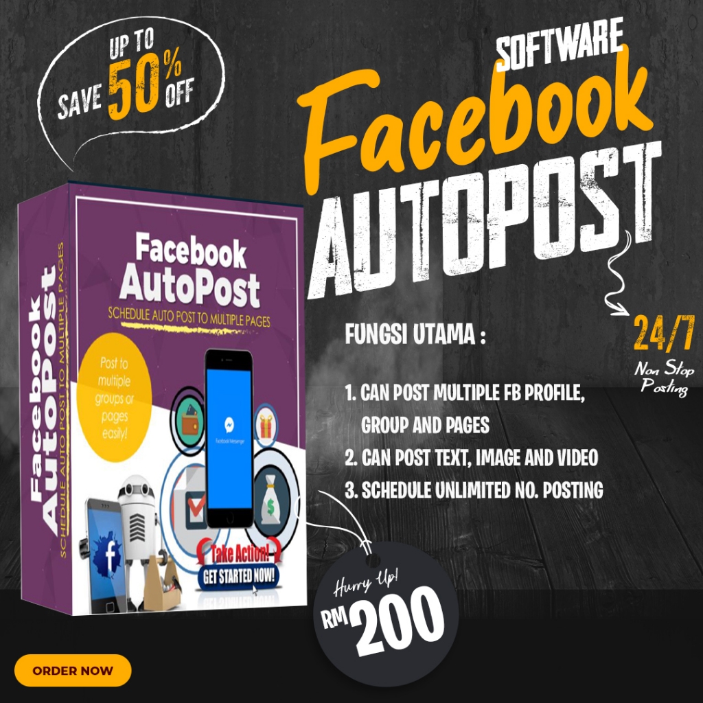 🔥 Free Gift 🔥 Auto Post Fesbuk Software Marketing [ Lifetime Support ...