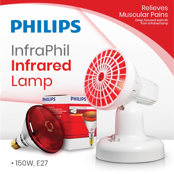 Philips Infraphil 150w Infrared Lamp set ( OEM Fitting ) | Shopee Malaysia