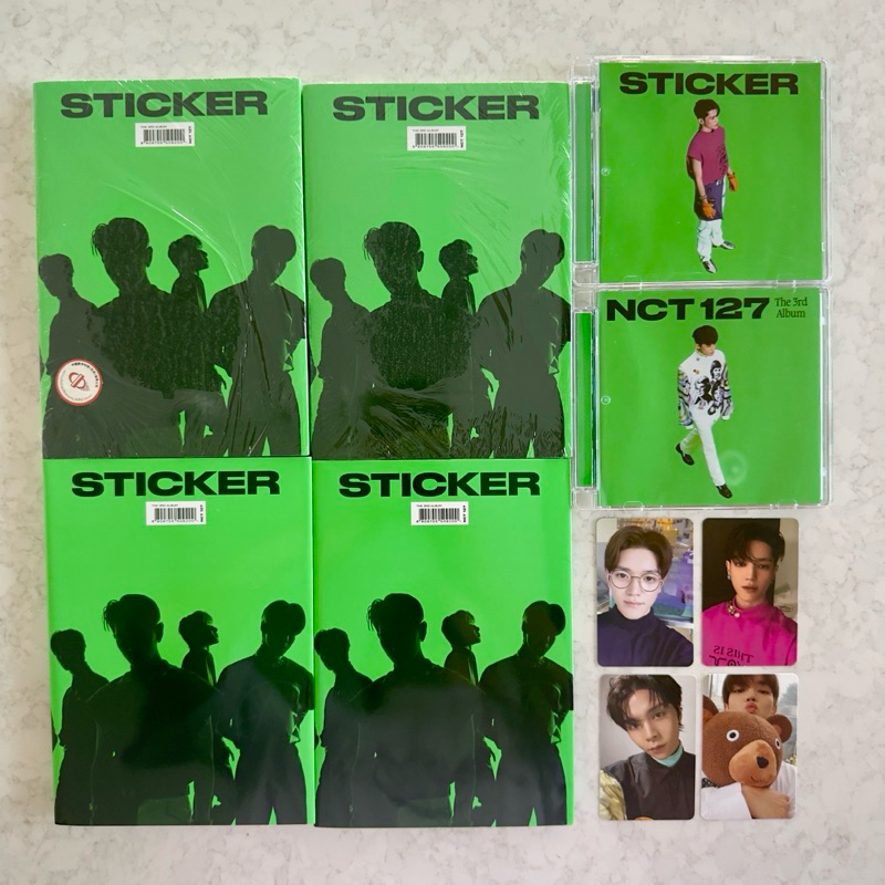 [READY STOCK] NCT 127 The 4th Album ‘Sticker’ (Sticker Ver, Jewel Case ...