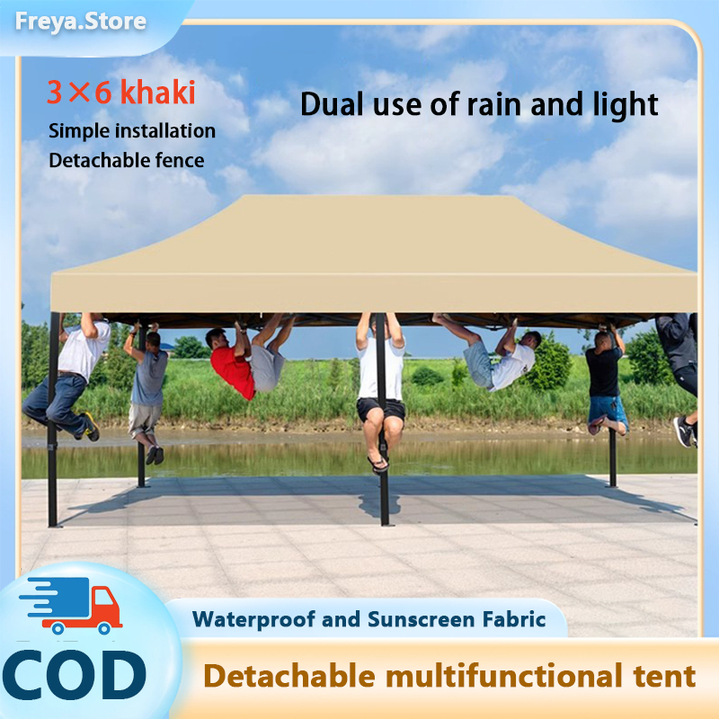 Outdoor Canopy 10×20 Heavy Duty Height Adjustable Full Sunshade Set ...