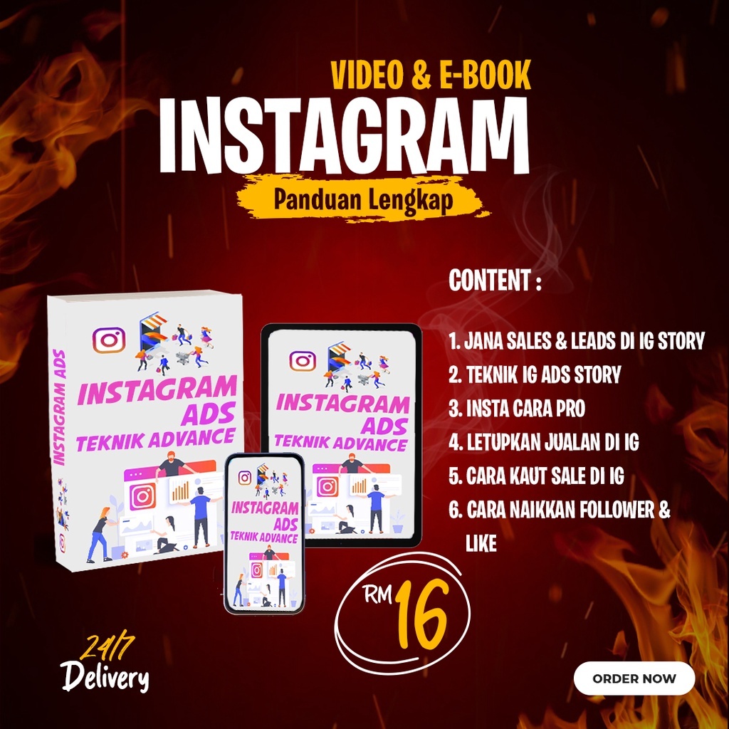 🔥 Free Gift 🔥 Instagram Ads Advance Ebook / Tutorial Professional [ FB ads / Facebook ads ...