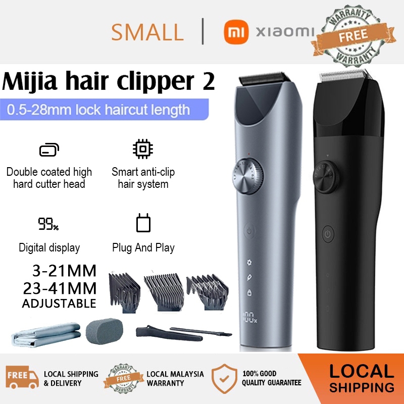 Xiaomi Electric Hair Trimmer Men Hair Clipper Titanium Alloy Blade Hair ...