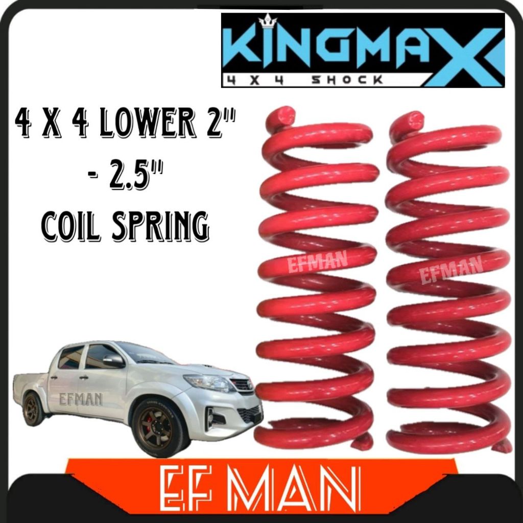 4X4 LOWER 2"-2.5" COIL SPRING HILUX VIGO REVO RANGER T6 T7 T8 DMAX ...