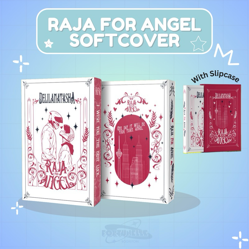 NOVEL RAJA FOR ANGEL SOFTCOVER SPRAYED EDGES - DELILANATASHA | Shopee ...