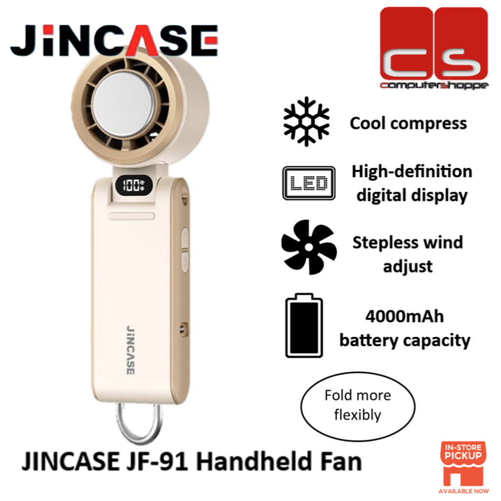 JINCASE JF-91 Handheld Fan | Shopee Malaysia