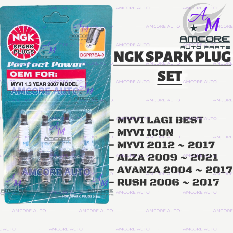 NGK SPARK PLUG DCPR7EA-9 - PERODUA MYVI LAGI BEST / MYVI ICON / ALZA ...