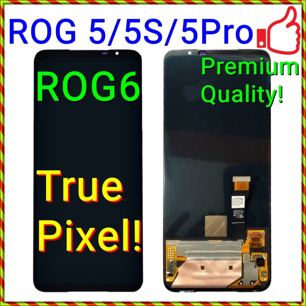 NEW ORI AMOLED LCD Display Touch Screen Digitizer ASUS ROG Phone 5 5S 6 ...
