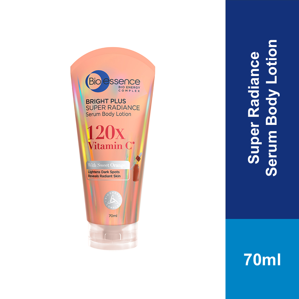 Bio Essence Bright Plus Super Radiance Serum Body Lotion (70ml ...