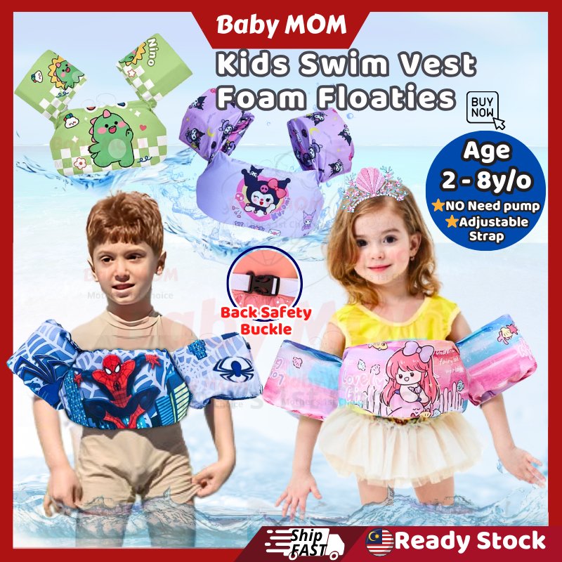 Kids Safety Swim Arm Chest Float Kids Swimming Float Vest With ...