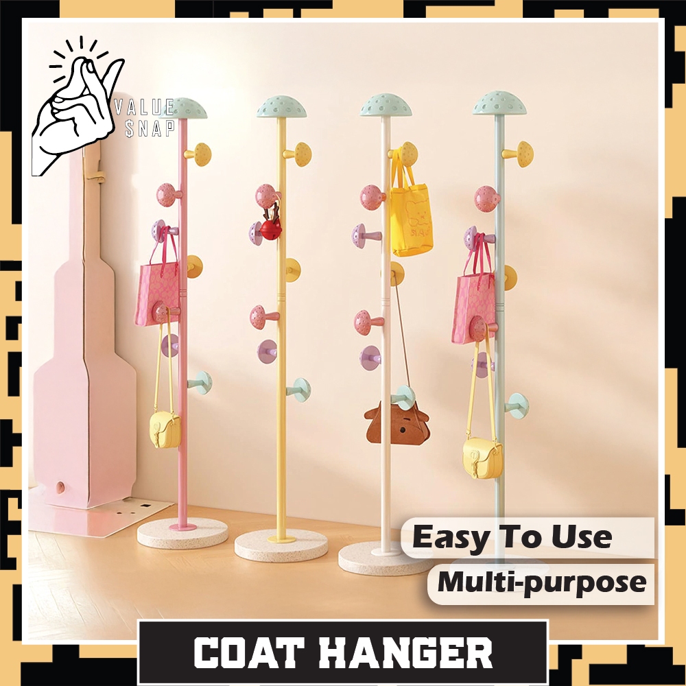 Coat rack hanger Floor-to-ceilingcolor storage rack living room bedroom ...