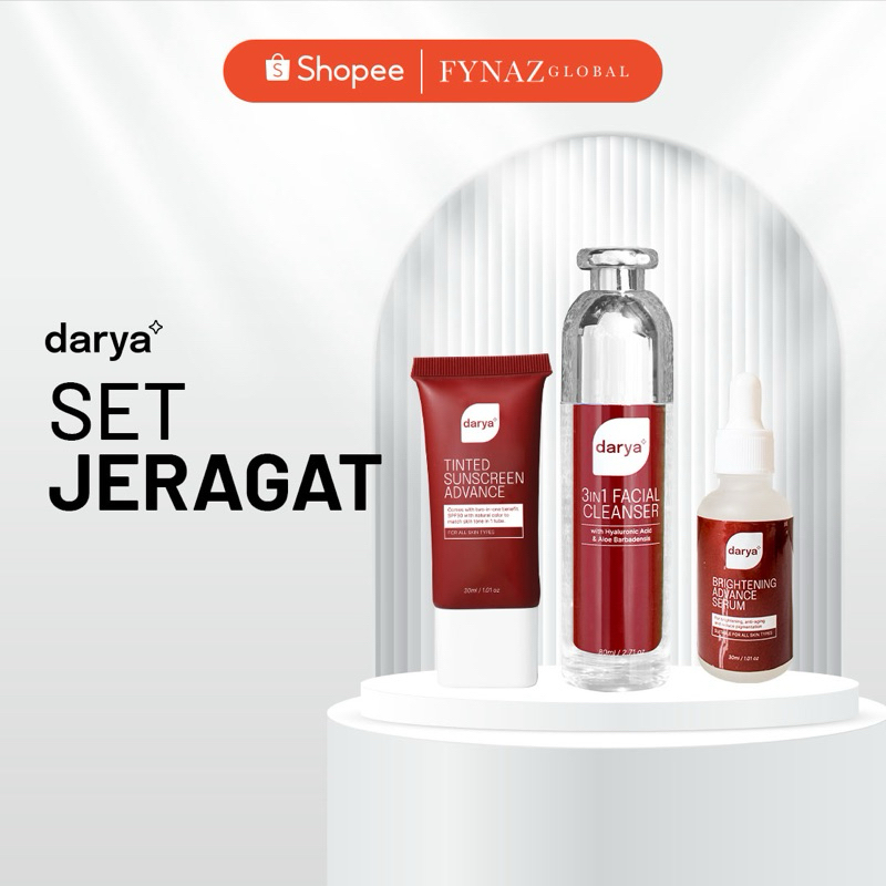 DARYA SET JERAGAT (CLEANSER,SERUM,TINTED) | Shopee Malaysia