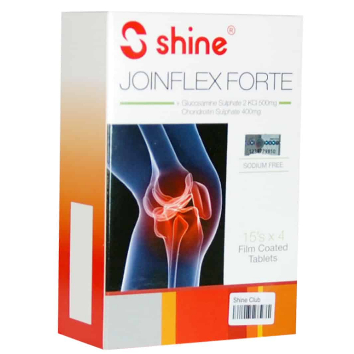 Shine Joinflex Forte Tablets 60's Glucosamine Sulphate 2KCI 500mg ...