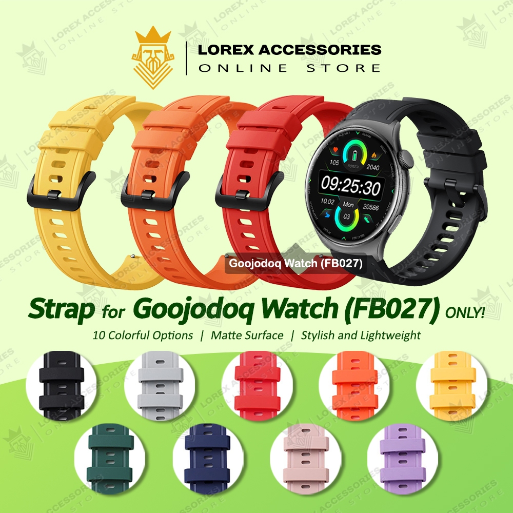 Strap for GOOJODOQ Watch FB027 only, Matte Surface 22mm, Super ...
