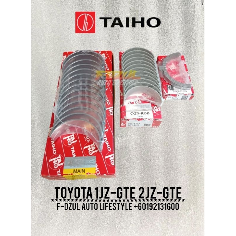 Taiho Engine Bearing Toyota 1JZ-GTE 2JZ-GTE STD Size | Shopee Malaysia
