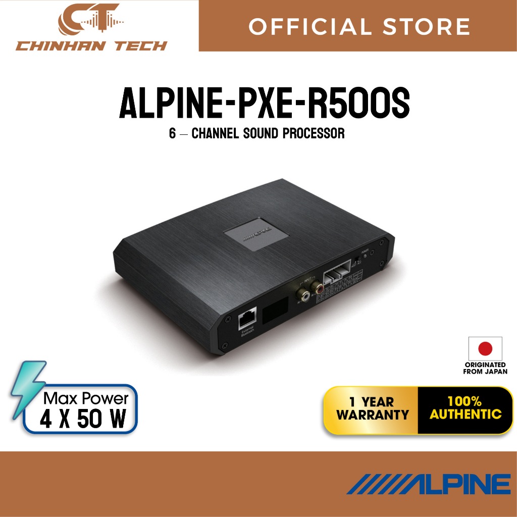 ALPINE-PXE-R500S 6 – CHANNEL SOUND PROCESSOR | Shopee Malaysia
