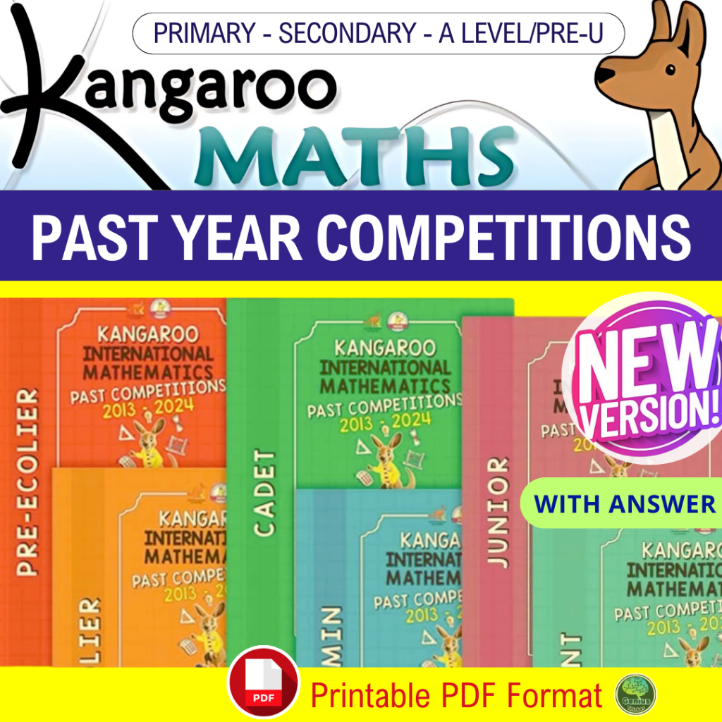 12 International Kangaroo Math Competition 2013-2024 | KMC- KANGAROO ...