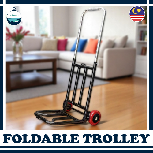 Foldable Trolley Heavy Duty Portable Trolley Up stairs Folding With ...