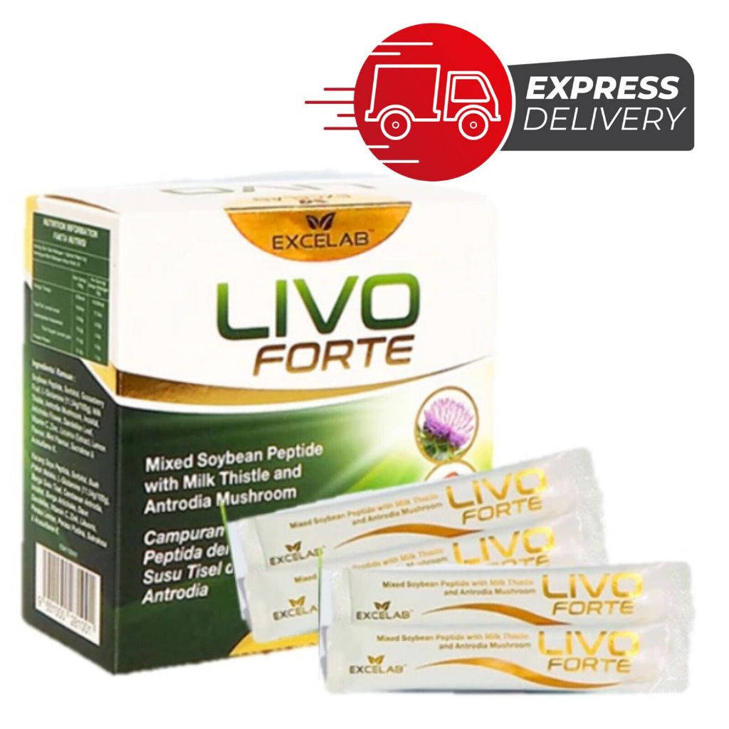 [DETOX] [HATI] [FATTY LIVER] EXCELAB LIVO FORTE 45S SACHETS- BOX ...