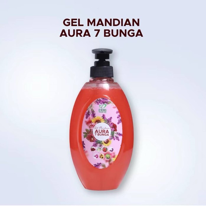 DHerbs Gel Mandian Aura 7 Bunga NEW PACKAGING [132] | Shopee Malaysia