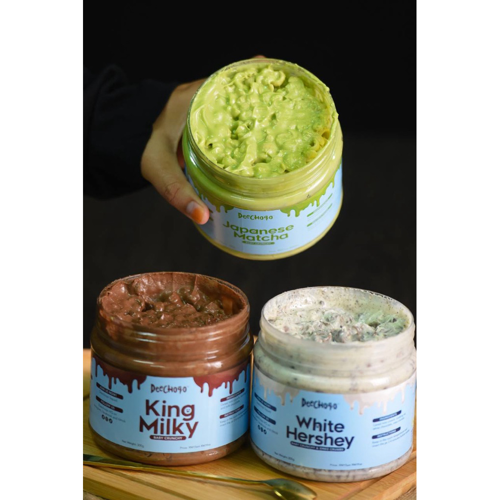 Deechoqo Chocojar - King Milky / White Hershey / Japanese Matcha ...