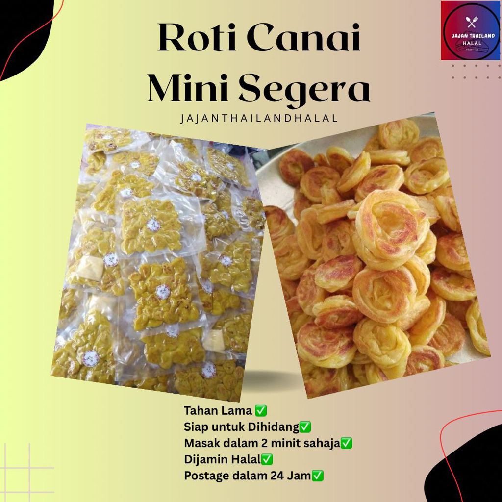 ROTI CANAI MINI VIRAL GOLOK | Shopee Malaysia