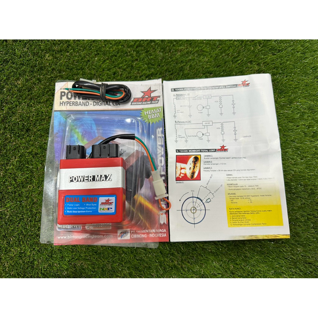 CDI RACING LC135 LC 135 4S 5S V1 - V7 HYPERBAND POWER MAX BUANG CUT OFF ...