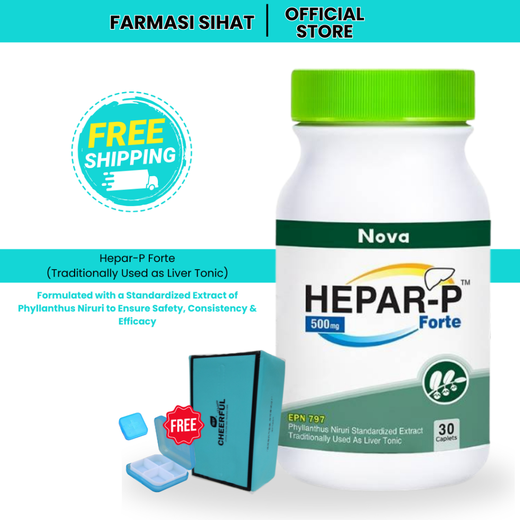 NOVA Hepar-P Forte 500mg (Liver Tonic & Detox) | Shopee Malaysia