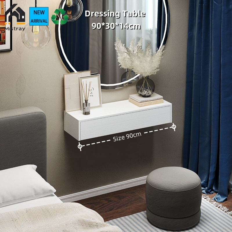 MistrayWall-mounted dressing table dressing table storage cabinet large ...