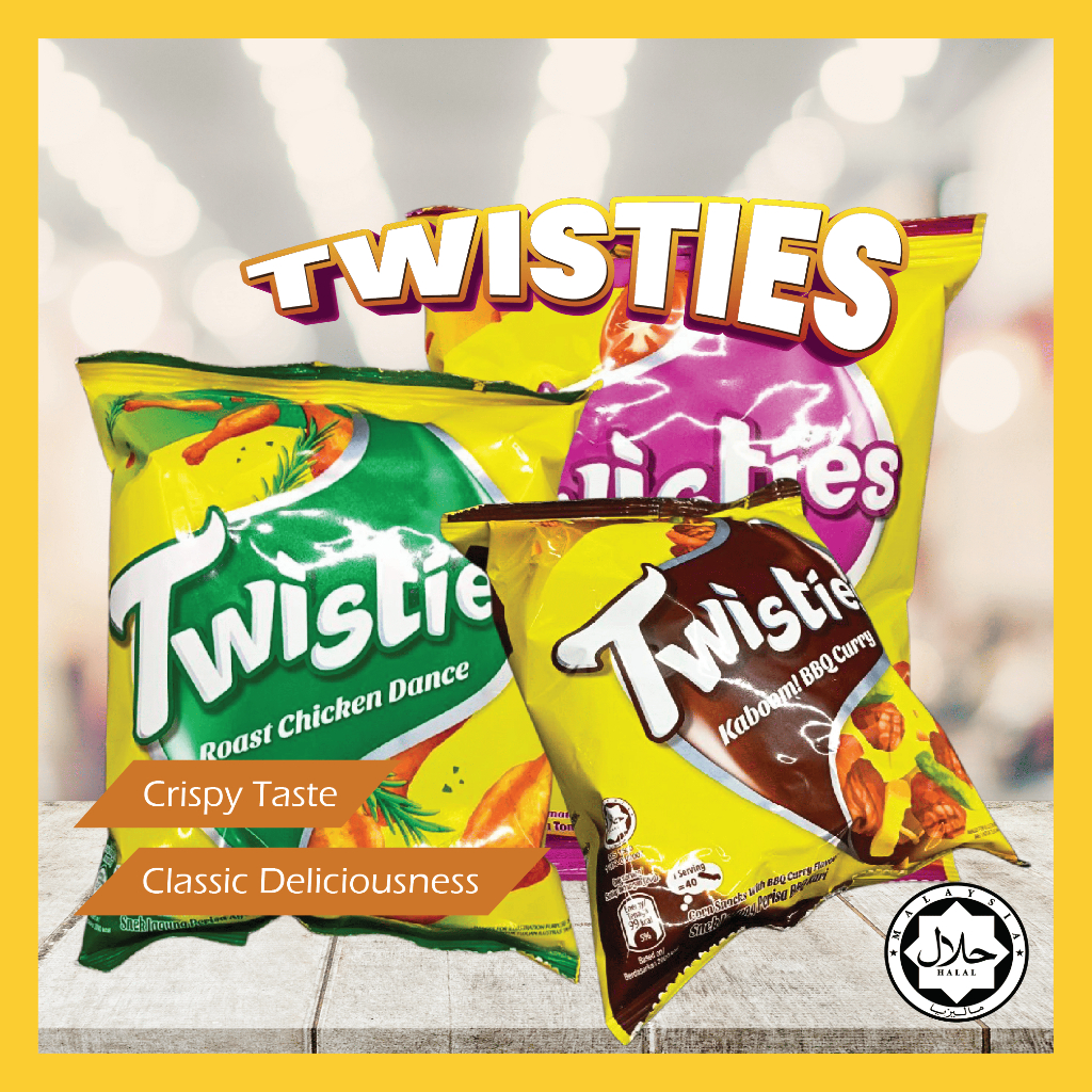 【CLEAR STOCK】Twisties BBQ / ROAST CHICKEN / CHEESE 60GM | Shopee Malaysia