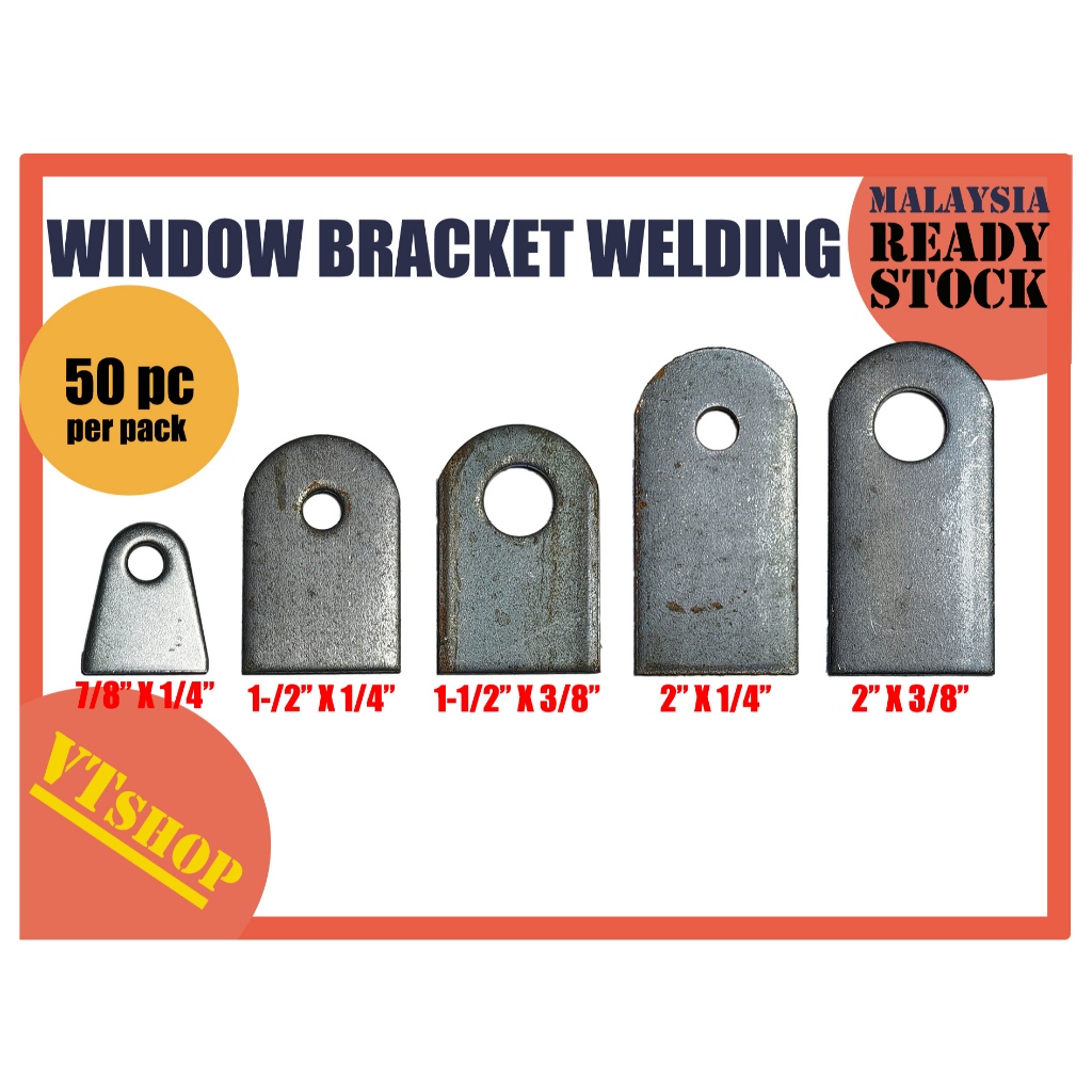 VTSHOP6889 WINDOW BRACKET WELDING BESI GRILL TINGKAP (50PC/PACK ...