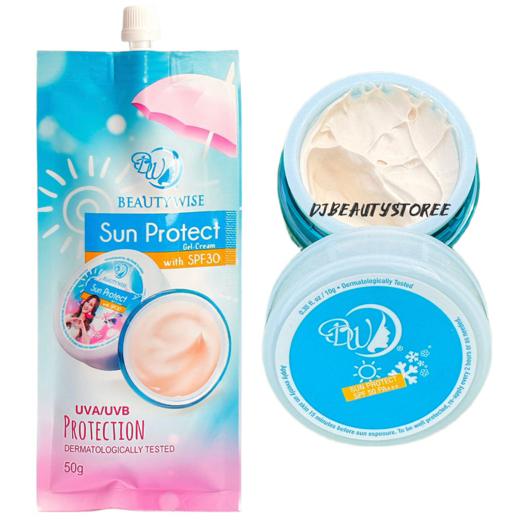 Beauty Wise Sunscreen Sun Protect Gel-Cream SPF30 Facial Set ...