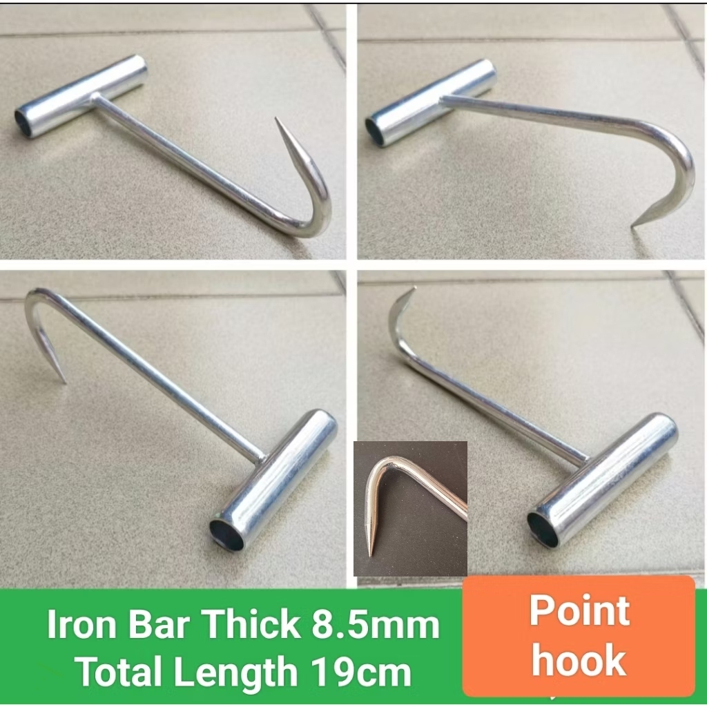 Manhole Handle Hook Meat J-Hook Open Manhole Strong Roy Hardware ...