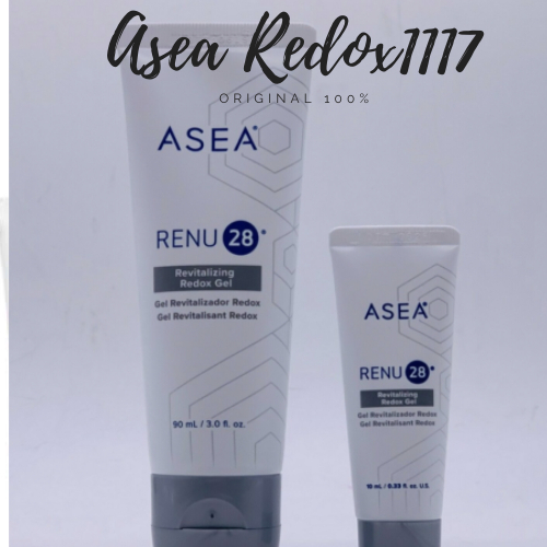 ASEA Renu28 Revitalizing Redox Gel 90ML 1TUBE Free Sample Gel 10ML ...