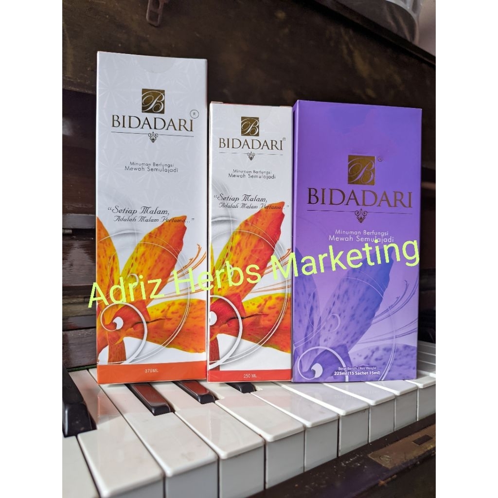 JUS BIDADARI sachet DCL Original Minuman Kesihatan Wanita 300ml/250ml ...