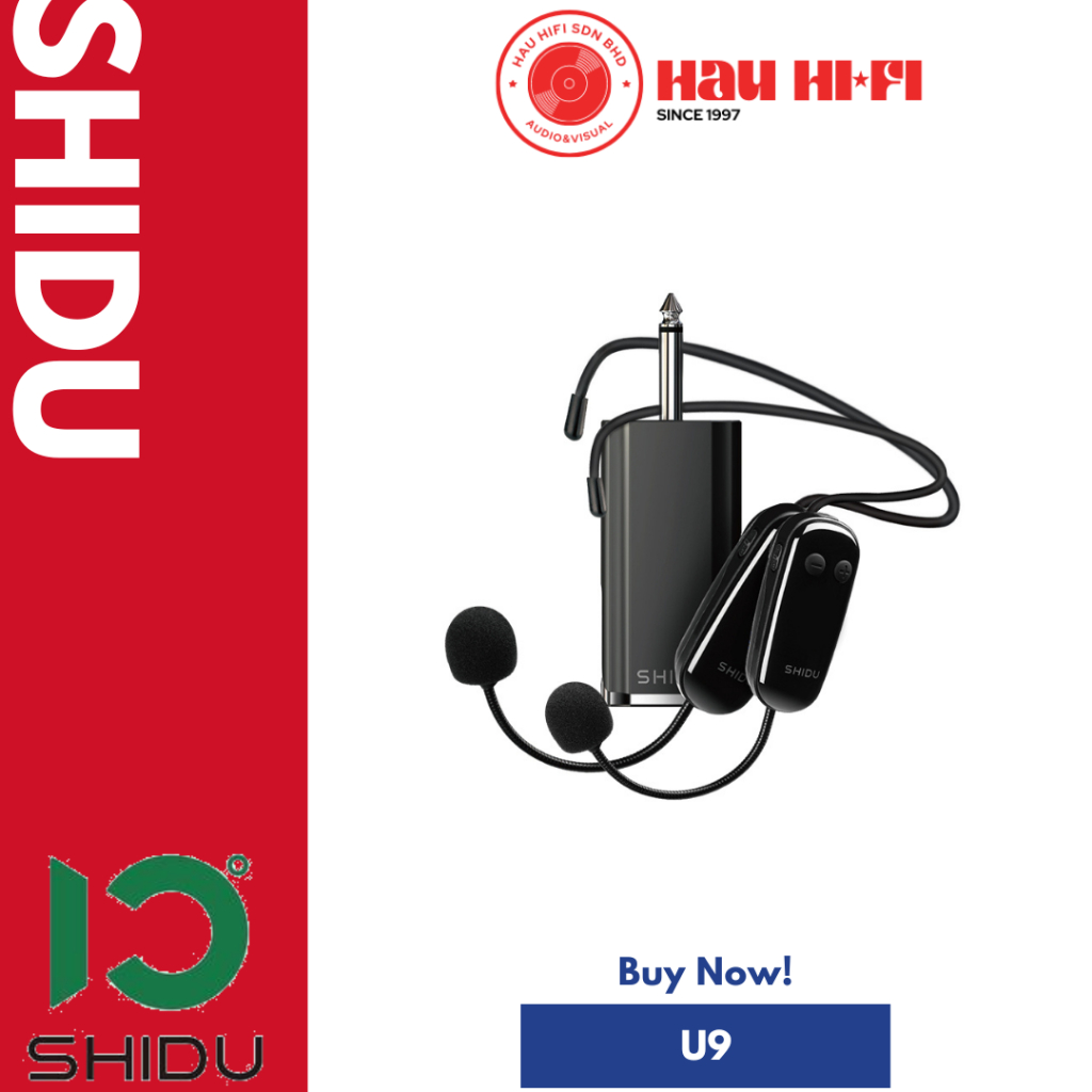 Shidu U9 Dual Wireless Headset Universal Wireless Microphone with ...
