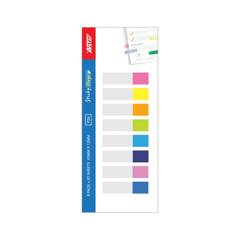 ASTAR PVC STICKY NOTES / 记号贴 ( P25/P26/P28 ) ASTAR Sticky Notes / 便利贴 ...
