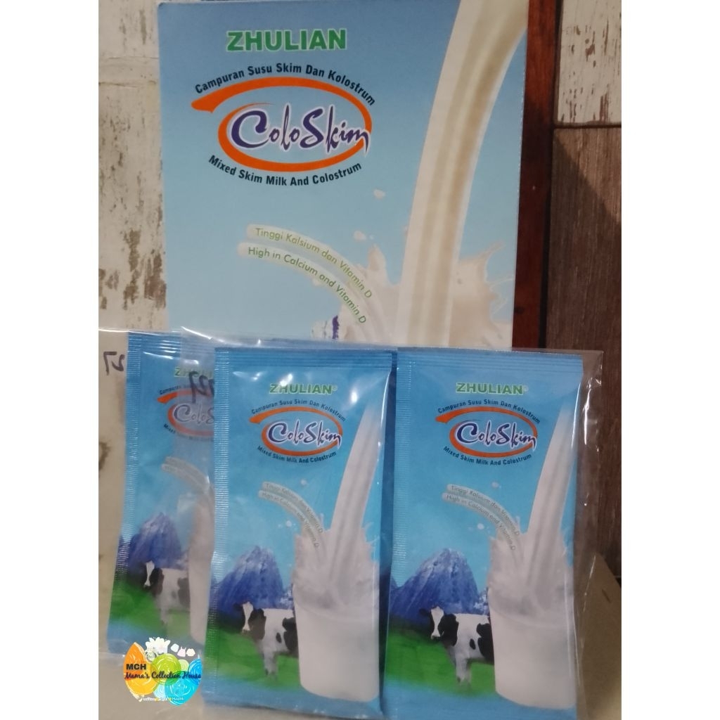 (LOOSE PACK) ZHULIAN SUSU COLOSKIM (15g/sachet)/SUSU KESIHATAN/SUSU Ibu ...