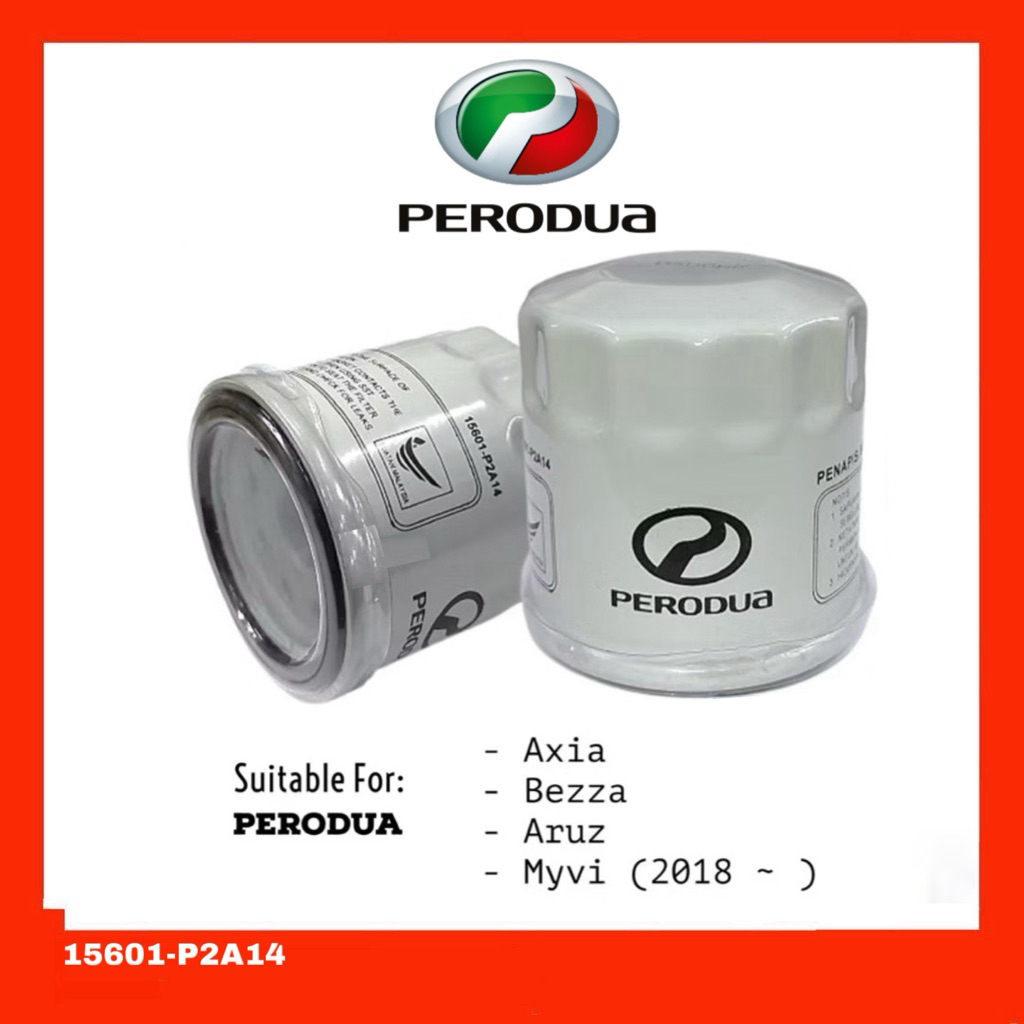 Perodua Oil Filter For Myvi 2018 D20N Bezza Axia Aruz Ativa Alza 2019 ...