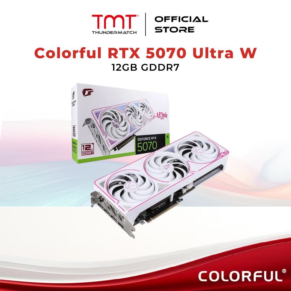 TMT Colorful iGame GeForce RTX 5070 Ultra W OC 12GB-V 12GB GDDR7 ...