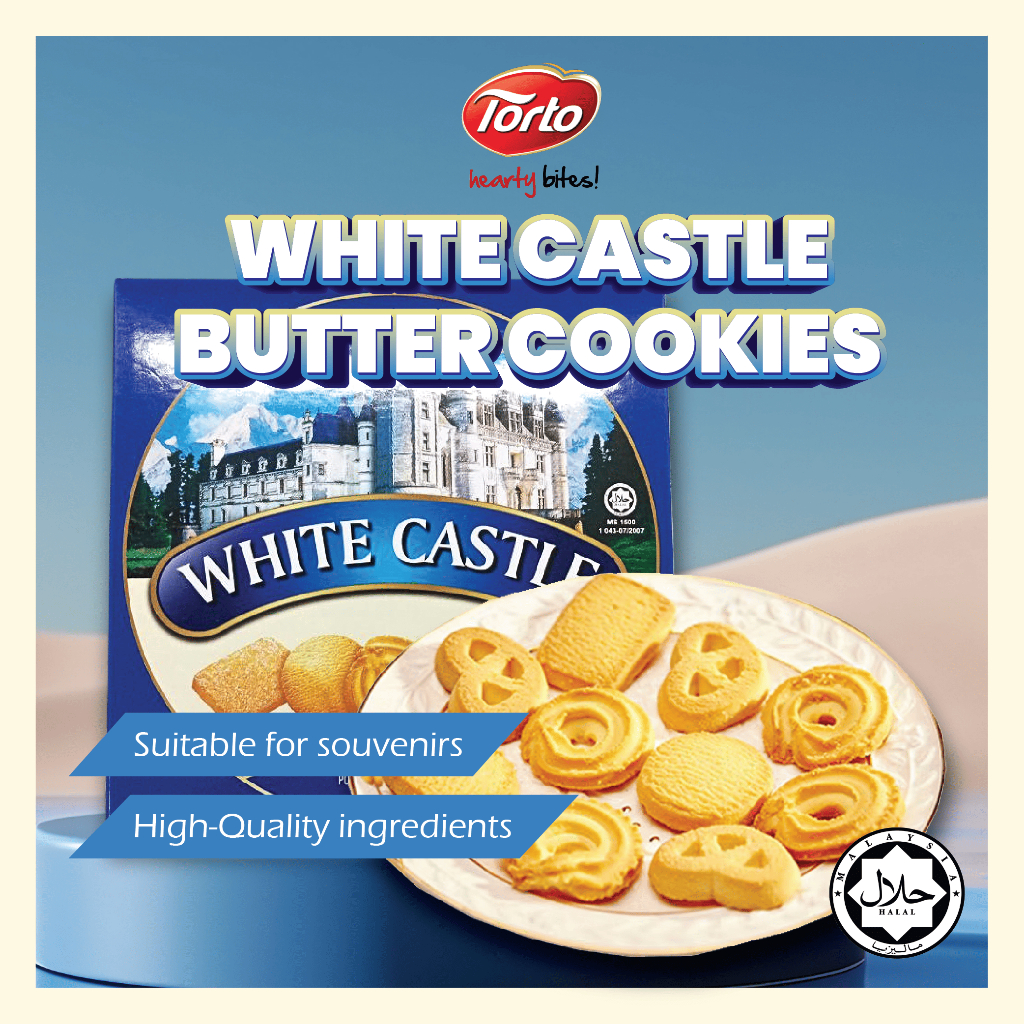 White Castle Butter Cookies Box - Perfect Wedding Door Gift / Biskut ...