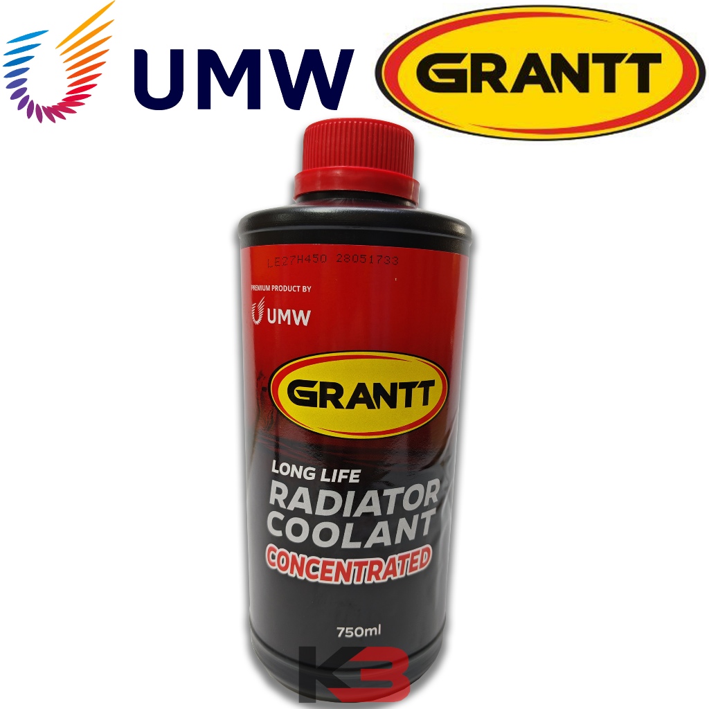 100% ORIGINAL UMW GRANTT LONG LIFE RED COOLANT CONCENTRATED ( 750 ML ) | Shopee Malaysia