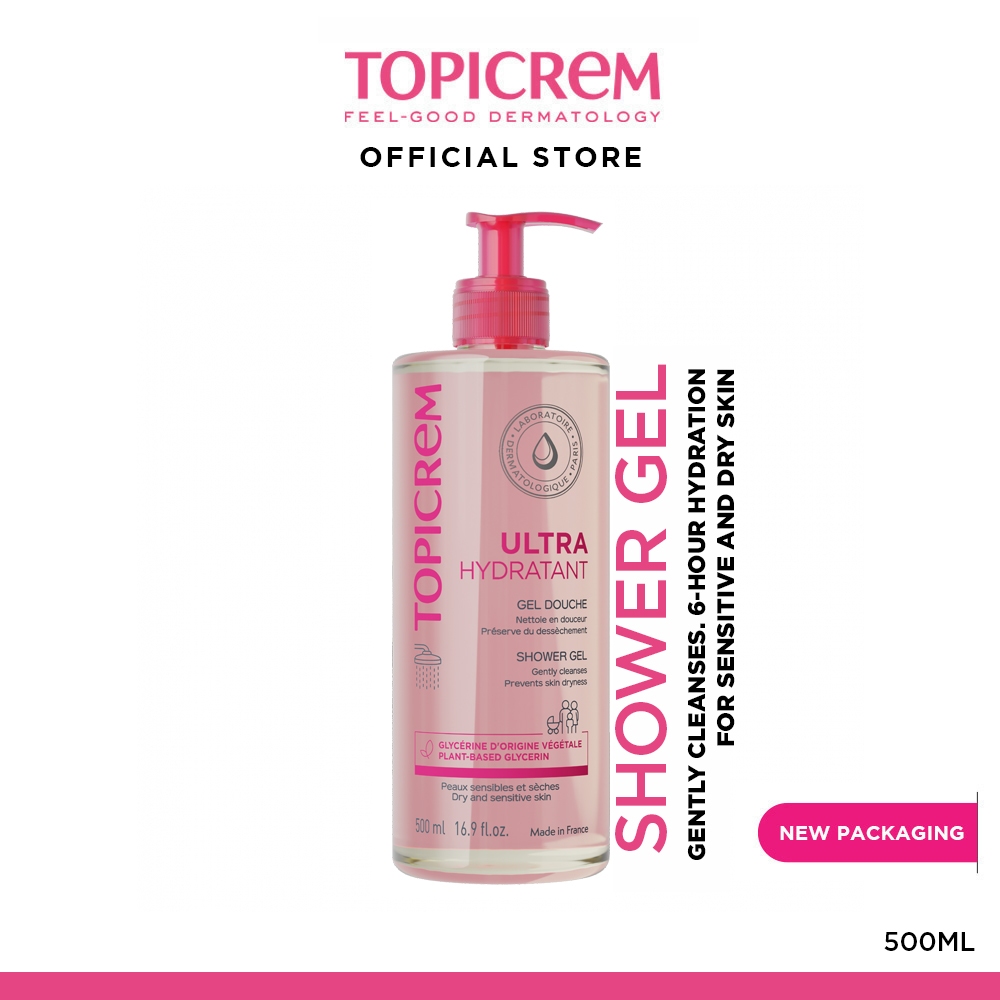 Topicrem Ultra-Moisturizing Shower Gel 500 ml (Jul 2026) | Shopee Malaysia