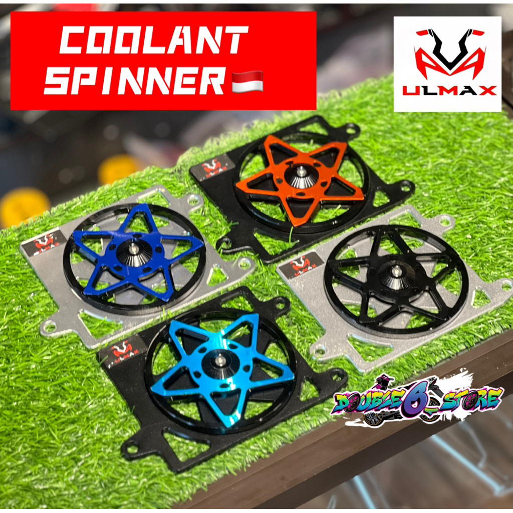 COOLANT SPINNER VARIO150 ADV150 PCX150 RADIATOR COVER CNC BENTUK ...