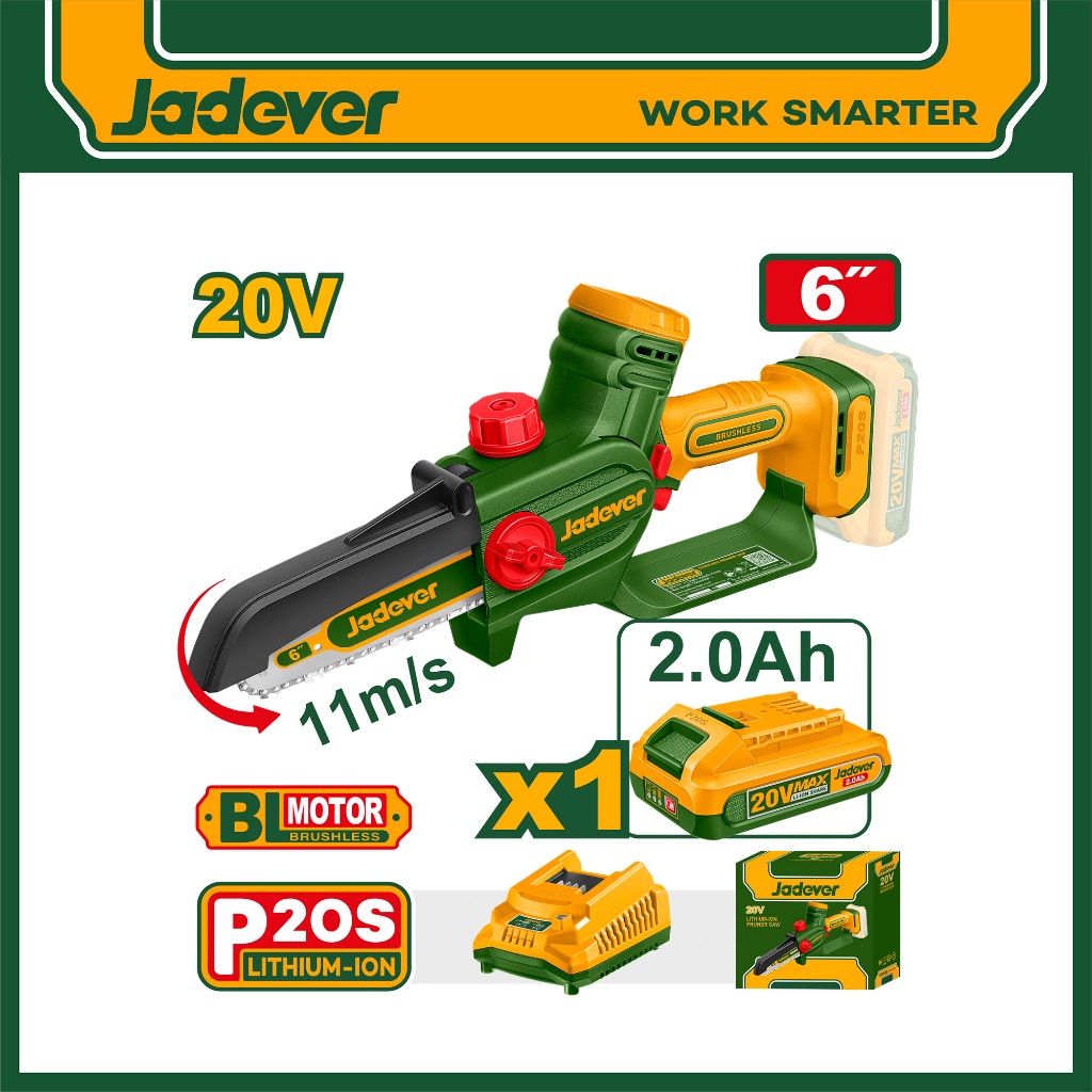 JADEVER Cordless pruner saw JDCLP562 | Shopee Malaysia