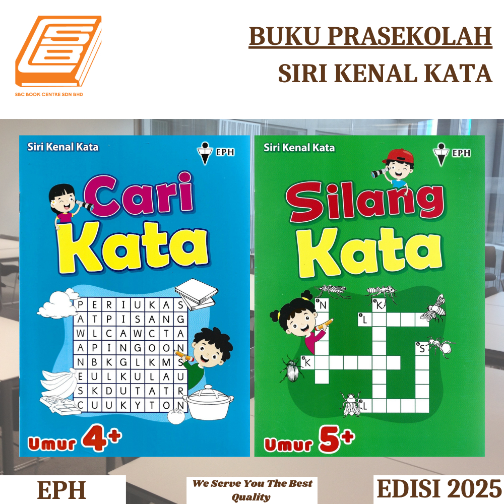 [SBCB] Buku Prasekolah : Siri Kenal Kata ( EPH ) | Shopee Malaysia