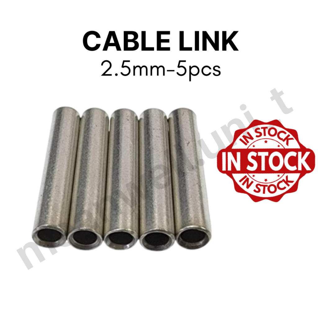 Cable Link 2.5mm Full Copper ~ Quantity [5pcs] | Shopee Malaysia