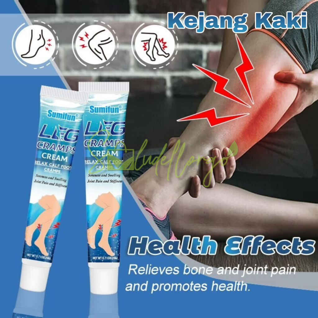 Muscle Cramp Kejang Otot Cream Painful Muscle Contraction Body Muscle ...