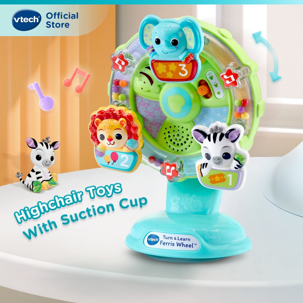 Vtech Official Store High Chair Spin Discover Ferris Wheel Early ...
