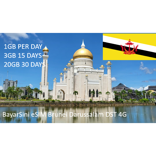 eSIM data【 Brunei 】【 Brunei Darussalam 】Brunei DST 4G | Shopee Malaysia