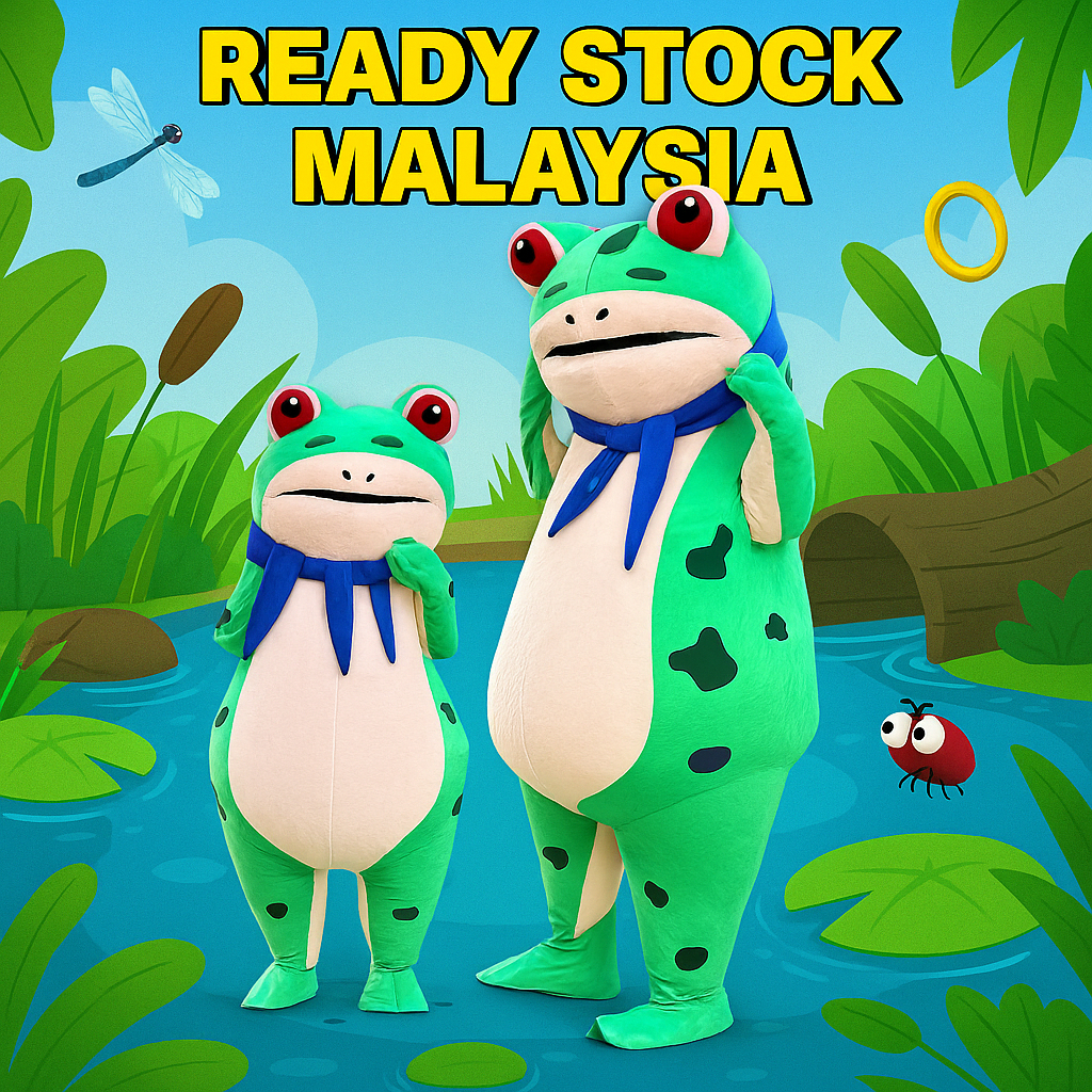 (Ready Stock) Inflatable Green Frog Costume for Kok ids & Adults | Dual ...